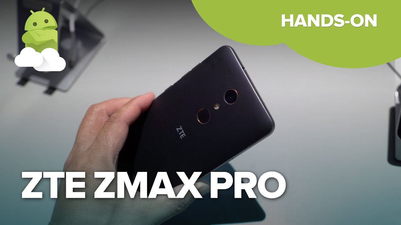 ZTE ZMAX PRO hands-on - YouTube