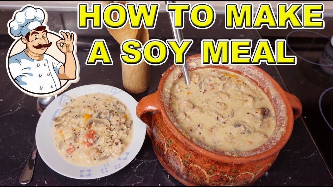How to make soy meal | Low calorie foods| Soy meal Recipe | Vegetarian ...