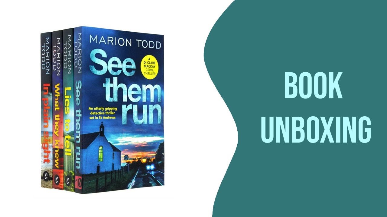 Detective Clare Mackay Series 4 Book Set Collection By Marion Todd ...