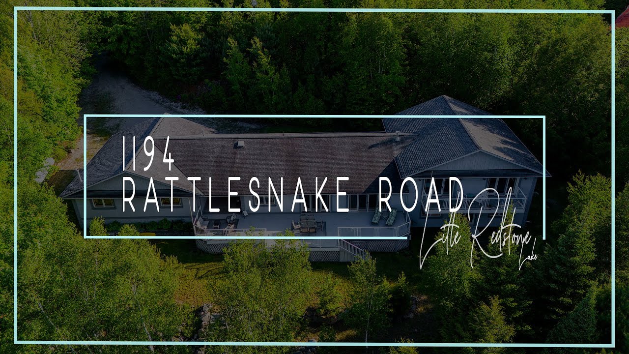 NOW SOLD! 1194 Rattlesnake Road, Redstone Lake - YouTube