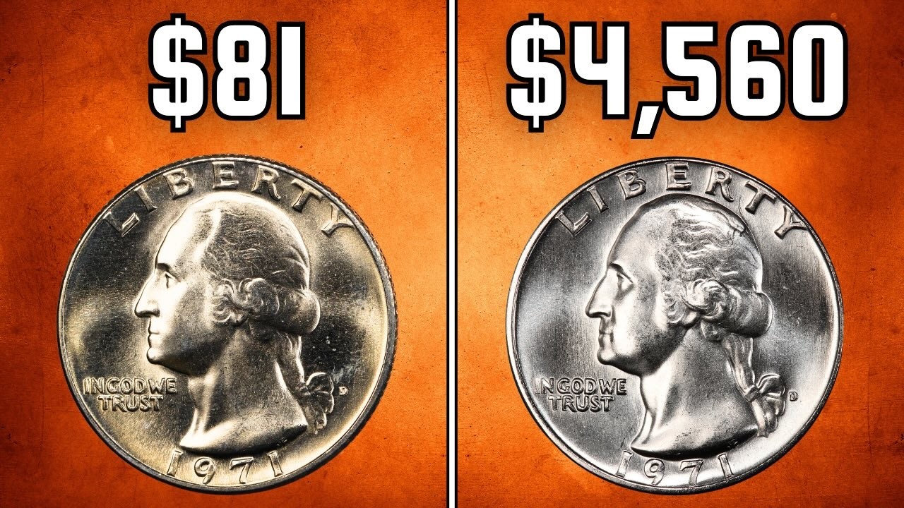 1971 QUARTER COIN VALUES - RARE QUARTERS WORTH MONEY - YouTube