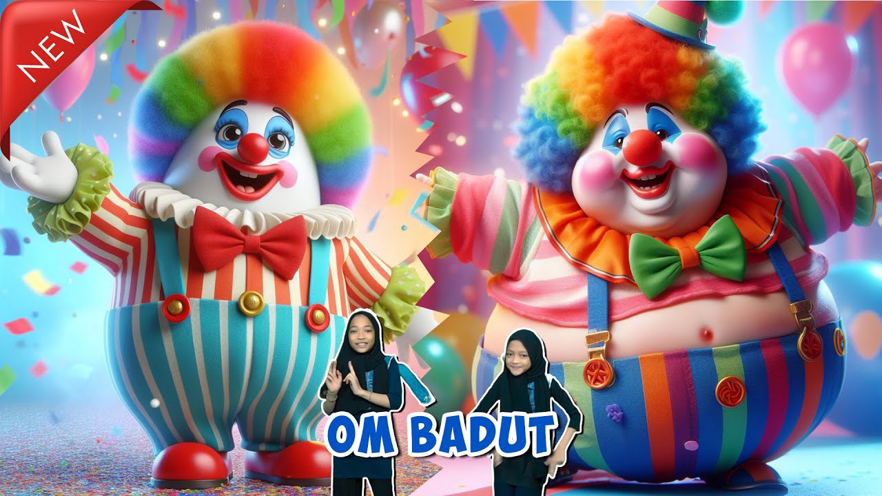 OM BADUT - LAGU ANAK INDONESIA POPULER - YouTube