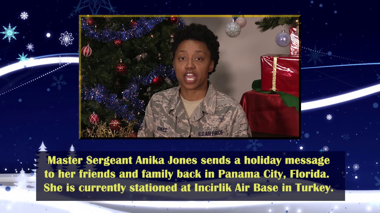 Military Greeting - Anika Jones - YouTube