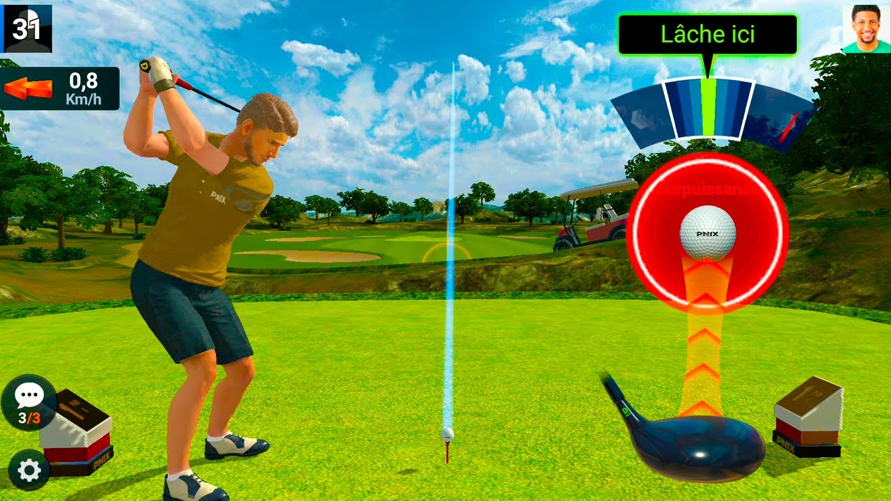 JEU DE GOLF ANDROID - YouTube