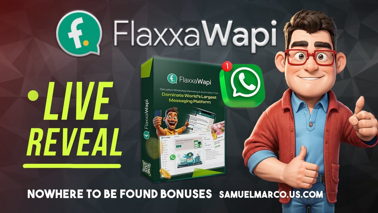 Flaxxa WAPI + $50 Discount | WhatsApp📱 Flaxxa Wapi LIVE! Flaxxa WAPI Review + OTO + Bonuses ...