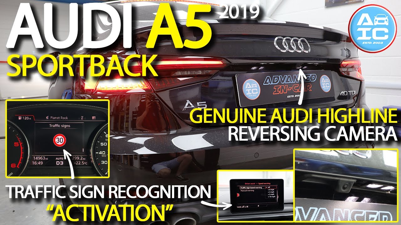 Audi A5 Sportsback (2019) in for a Genuine Audi Highline Reversing ...