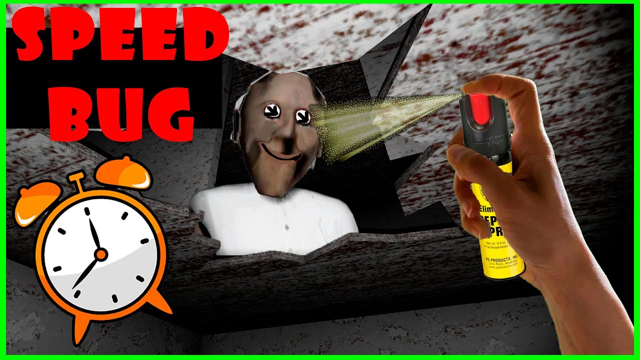 SPEED BUG EXTREME NIGHTMARE GRANNY CON SPRAY DE PIMIENTA #granny # ...