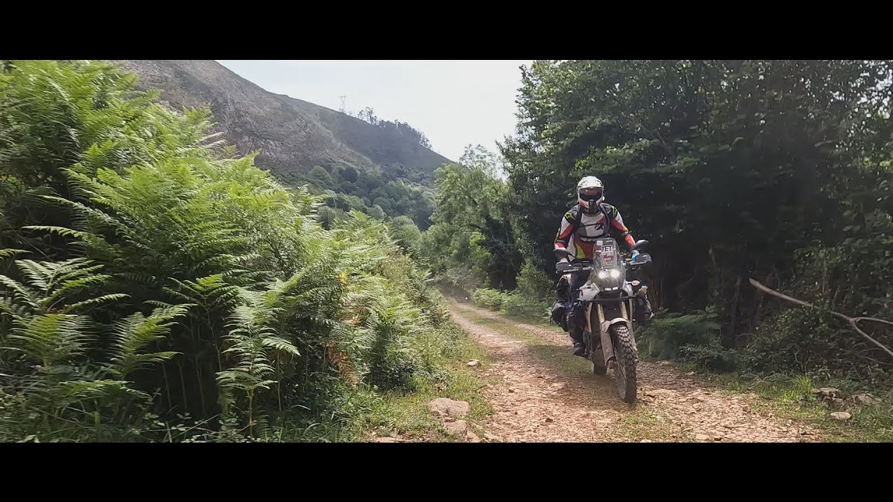 SPAIN TET : Bilbao westwards on the Trans Euro Trail - YouTube