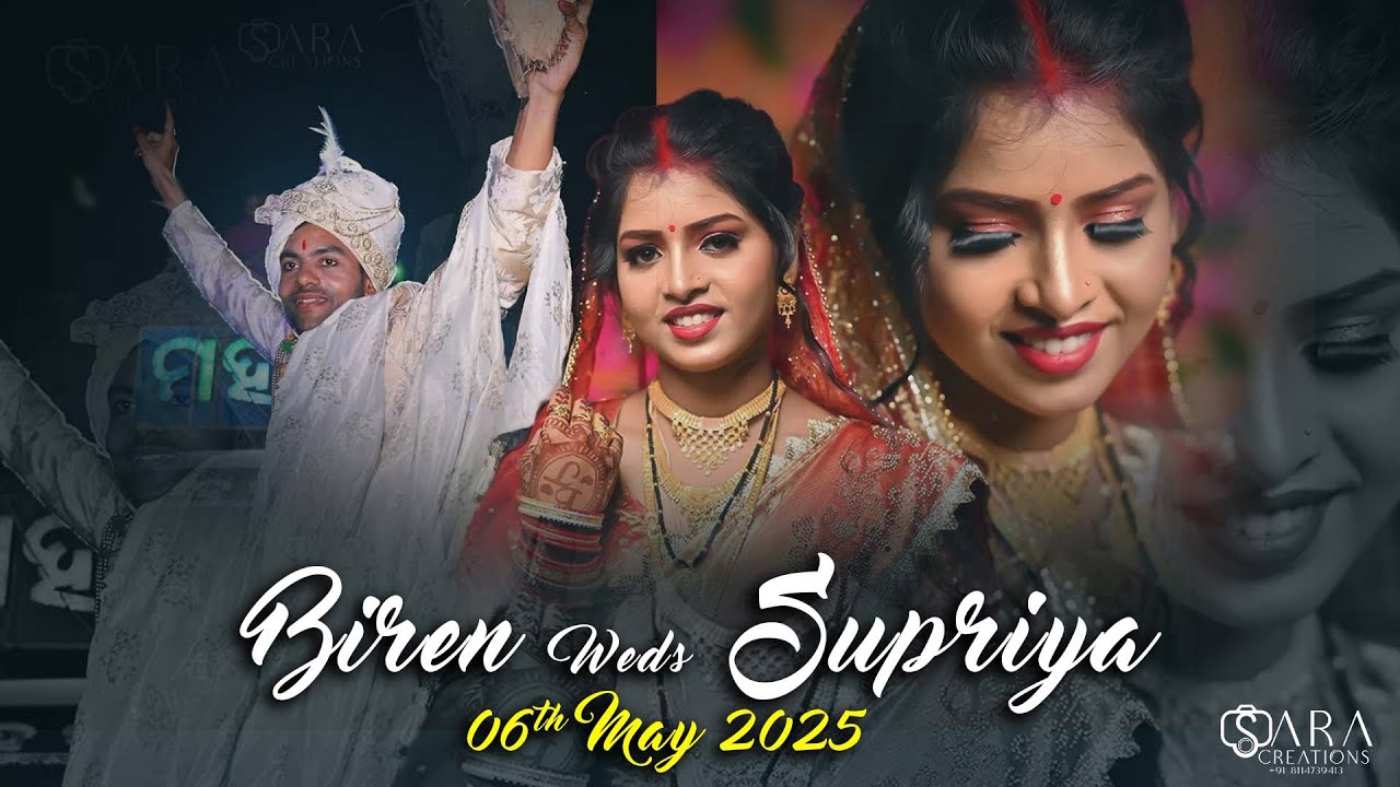 Sapneswar With Supriya Wedding Film || Sara Creation || Odia Cinematic Full Video 2025 || - YouTube