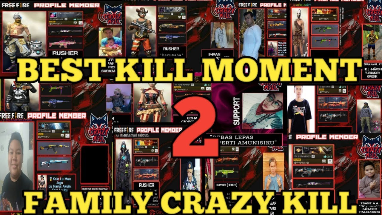 BEST KILL MOMENT FAMILY CRAZY KILL PART 2 - YouTube