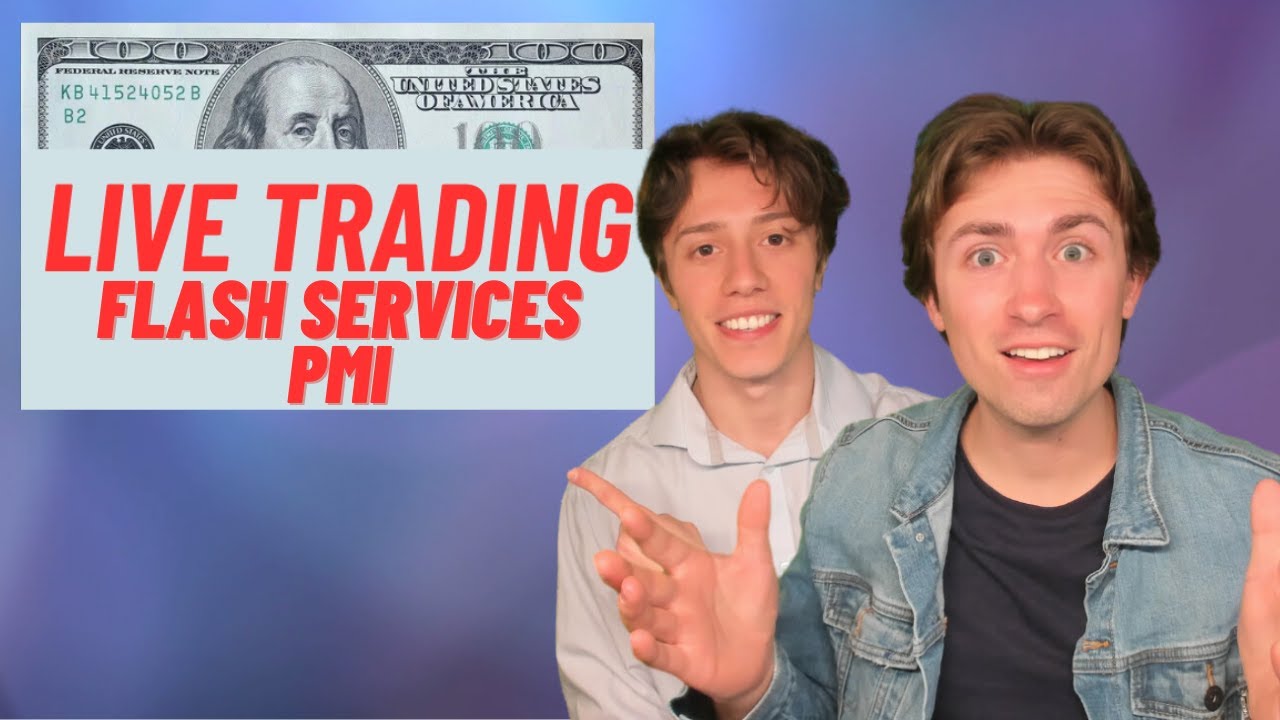 Live Trading Flash Services PMI | GOLD, USD, SPX500 & More! - YouTube
