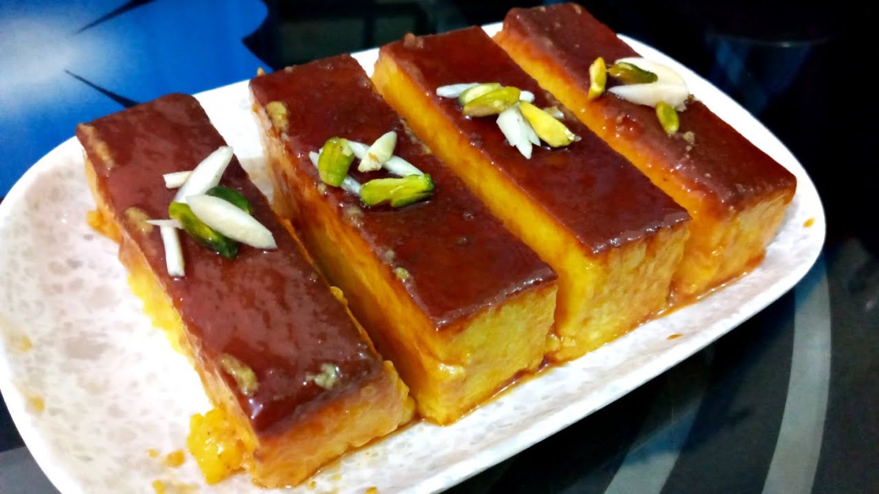 সুজির পুডিং | ডিম ছাড়া সুজির ক্যারামেল পুডিং | Semolina Pudding Recipe ...