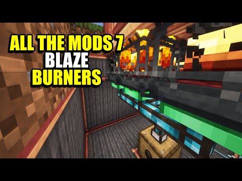Ep78 Blaze Burners - Minecraft All The Mods 7 Modpack - YouTube