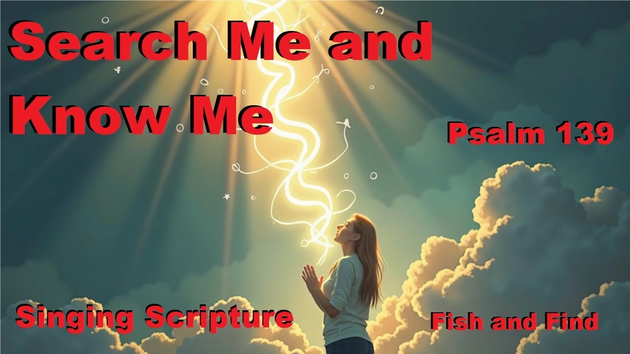 Singing Scripture. Search me and know me. Psalm 139:1-6. Contemporary Worship by Fish and Find ...