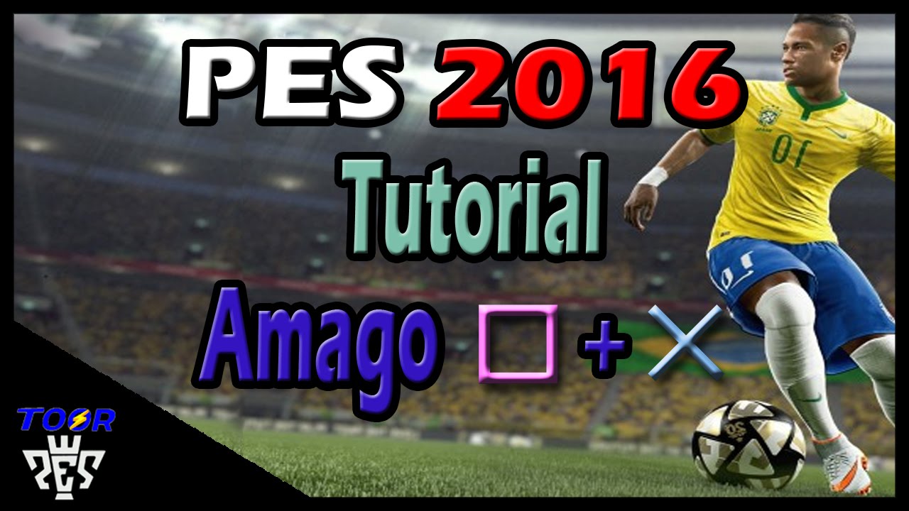 PES 2016 | Tutorial Amago Cuadrado+X | toor_89 - YouTube
