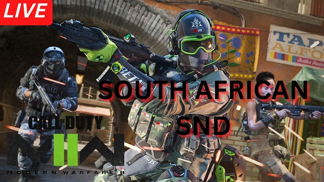 SMG Grinding Into South African Search & Destroy LIVE || Call Of Duty ...