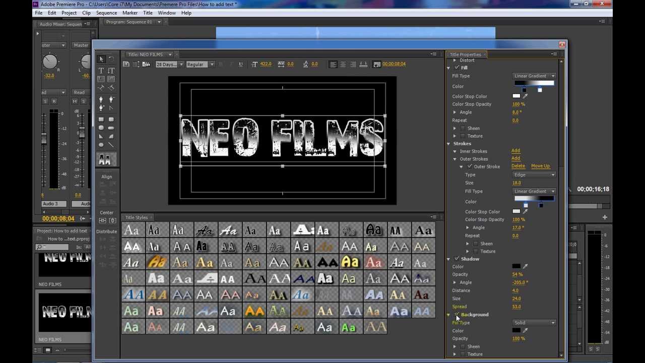 Create Easy TITLE In PREMIERE PRO Without Using After Effects YouTube Create Easy TITLE In PREMIERE PRO Without Using After Effects YouTube