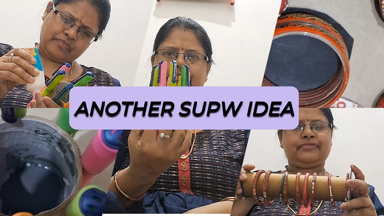 YET ANOTHER SUPW IDEA FOR YOUR WARD'S SCHOOL PROJECT II VERY USEFUL ...