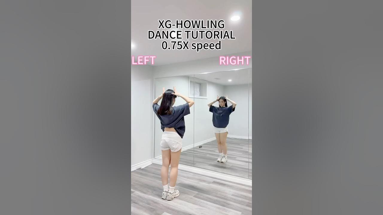 XG| HOWLING DANCE TUTORIAL #xg #howling #dancetutorial #kpop - YouTube