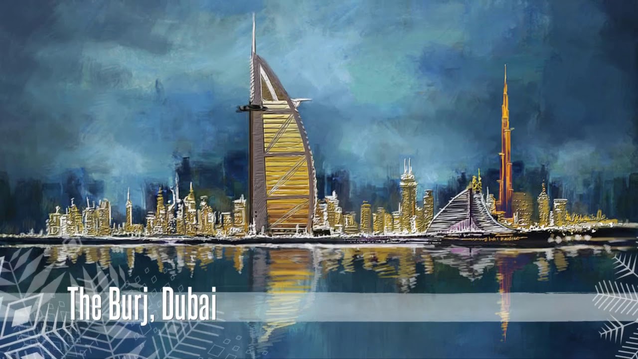 Top 30 Landmarks paintings in the World - YouTube