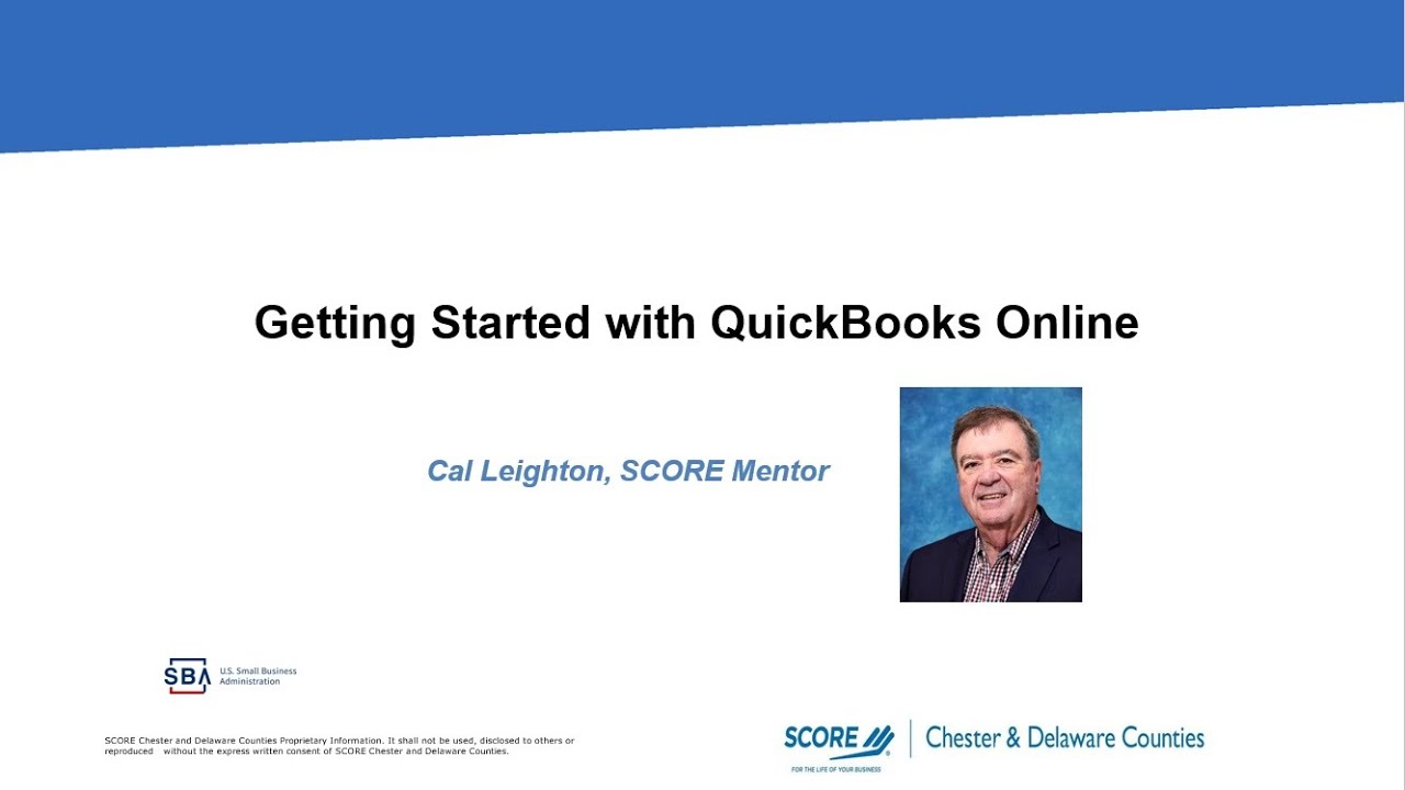 Getting Started with QuickBooks Online 10242023 - YouTube