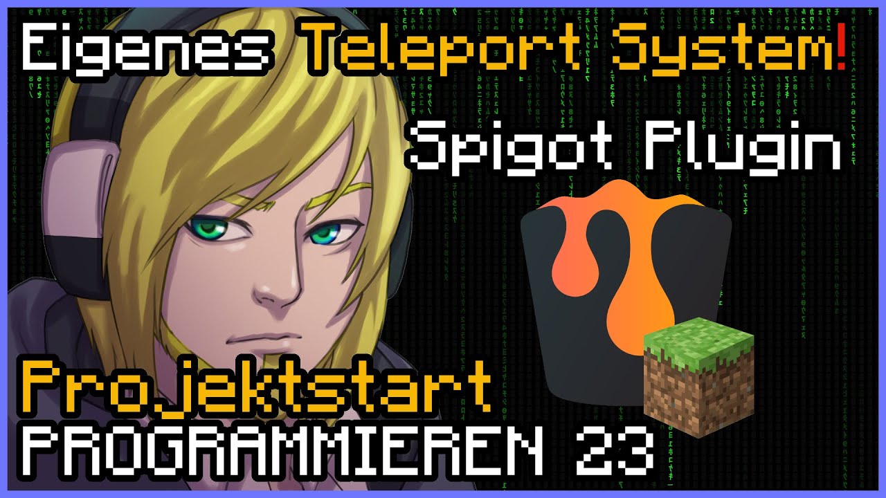 Dein eigenes Teleport System! Minecraft 1.20.2 Plugin Programmieren in IntelliJ [Teil 1] - YouTube