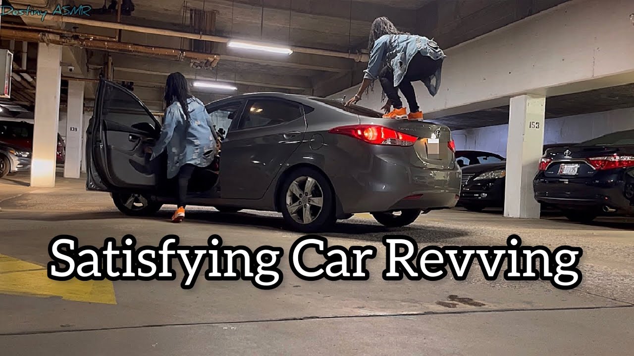 Satisfying Asmr Car Revving in Garage - YouTube