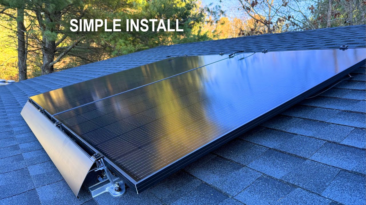 How to DIY Install Solar Panels - YouTube