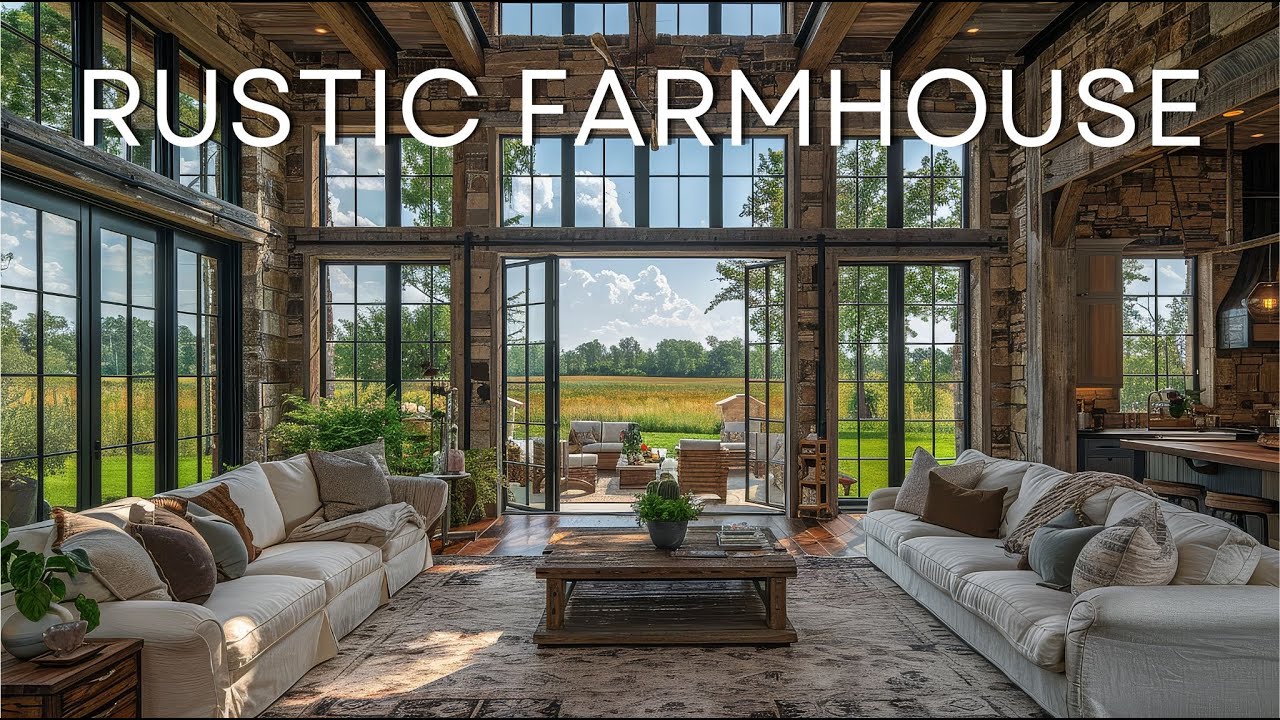 Bringing the Countryside Home: Rustic Farmhouse Interior Inspiration ...