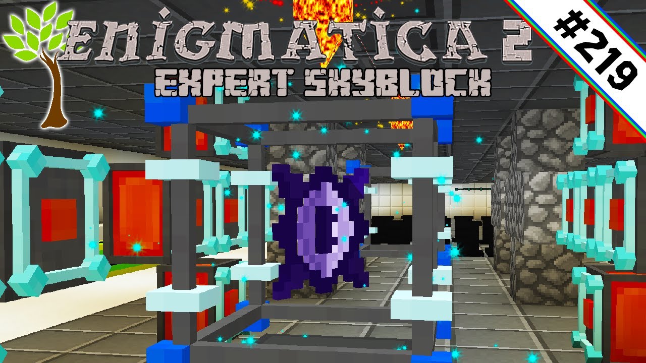 Chaotic Core autocrafting 🌳 Enigmatica 2 Expert Skyblock #219 - YouTube