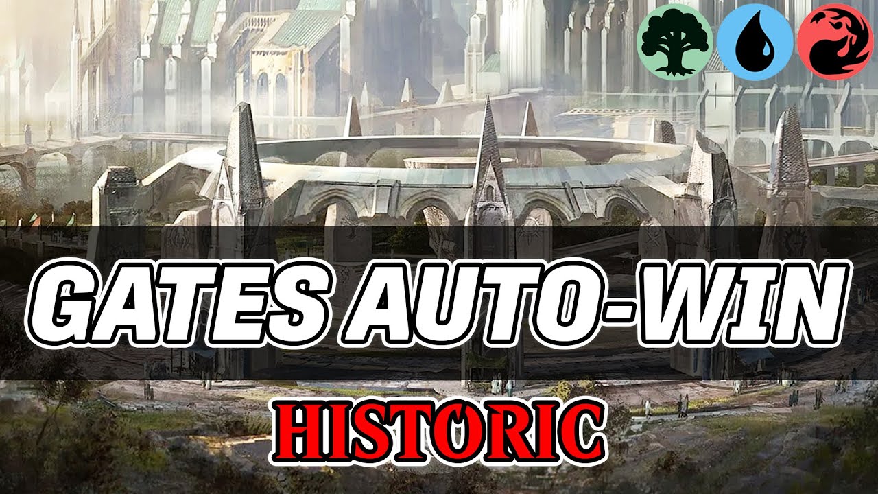 This Gates Deck Gives EASY WINS! | MTG Arena Historic Gameplay - YouTube