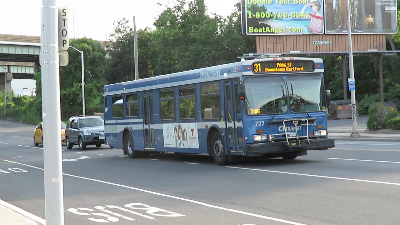 CTtransit #727 on Route 31 - YouTube