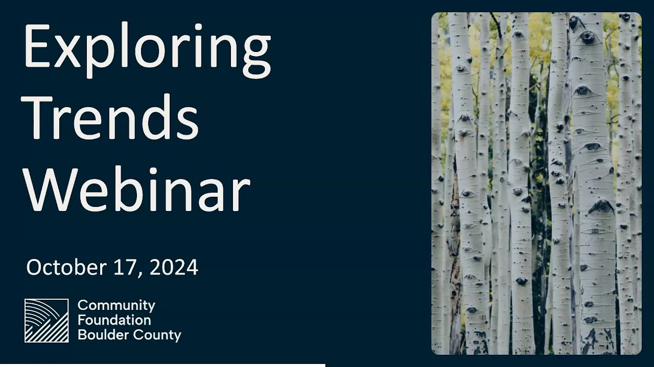 Exploring Trends Webinar - YouTube
