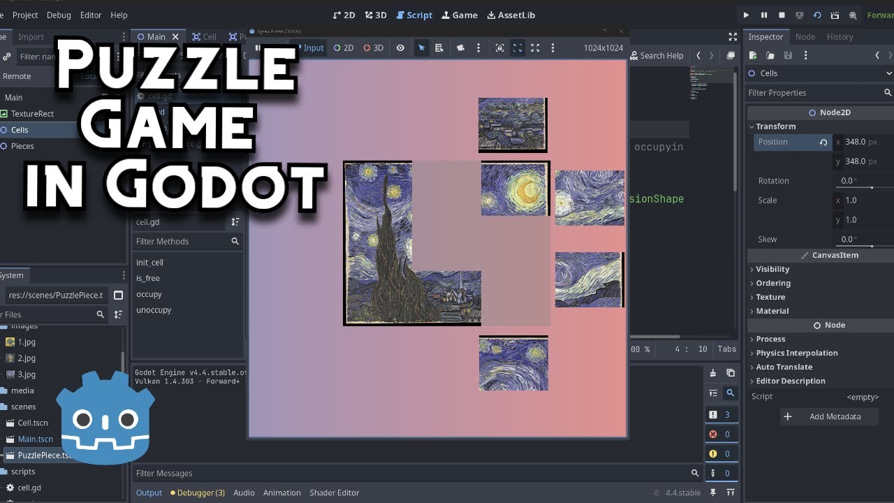 🧩 Build a Puzzle Game in Godot 4 🎮 - YouTube