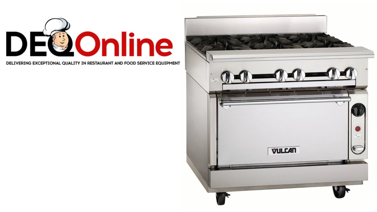 Vulcan V Series Heavy Duty Kitchen Ranges - YouTube