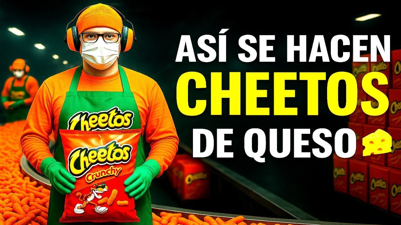 CÓMO Se Hacen los CHEETOS De Queso 🧀 | Proceso Secreto en Fábrica Revelado 🔥 - YouTube