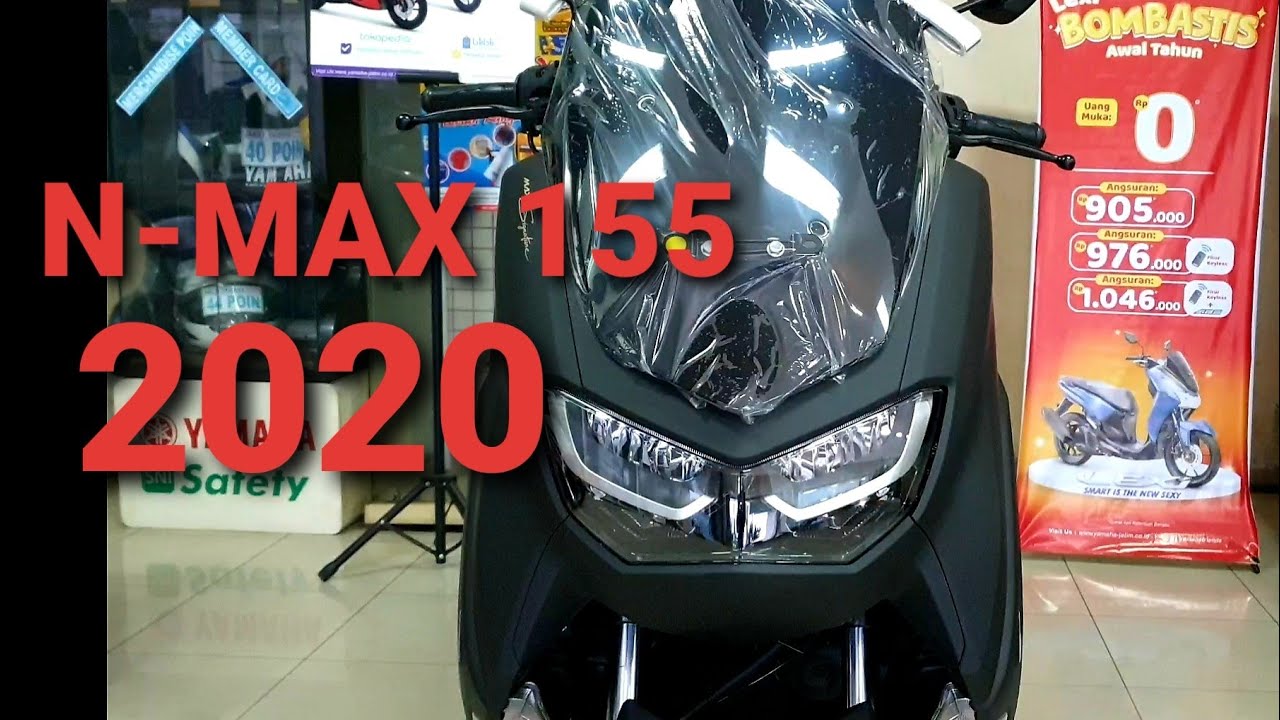 NEW YAMAHA N MAX 2020 | Matte BLACK !! - YouTube