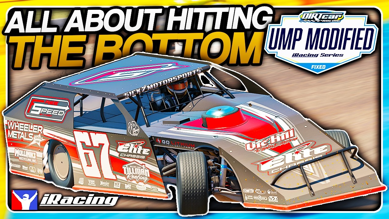 UMP Modified at Lucas Oil Speedway | iRacing Dirt - YouTube