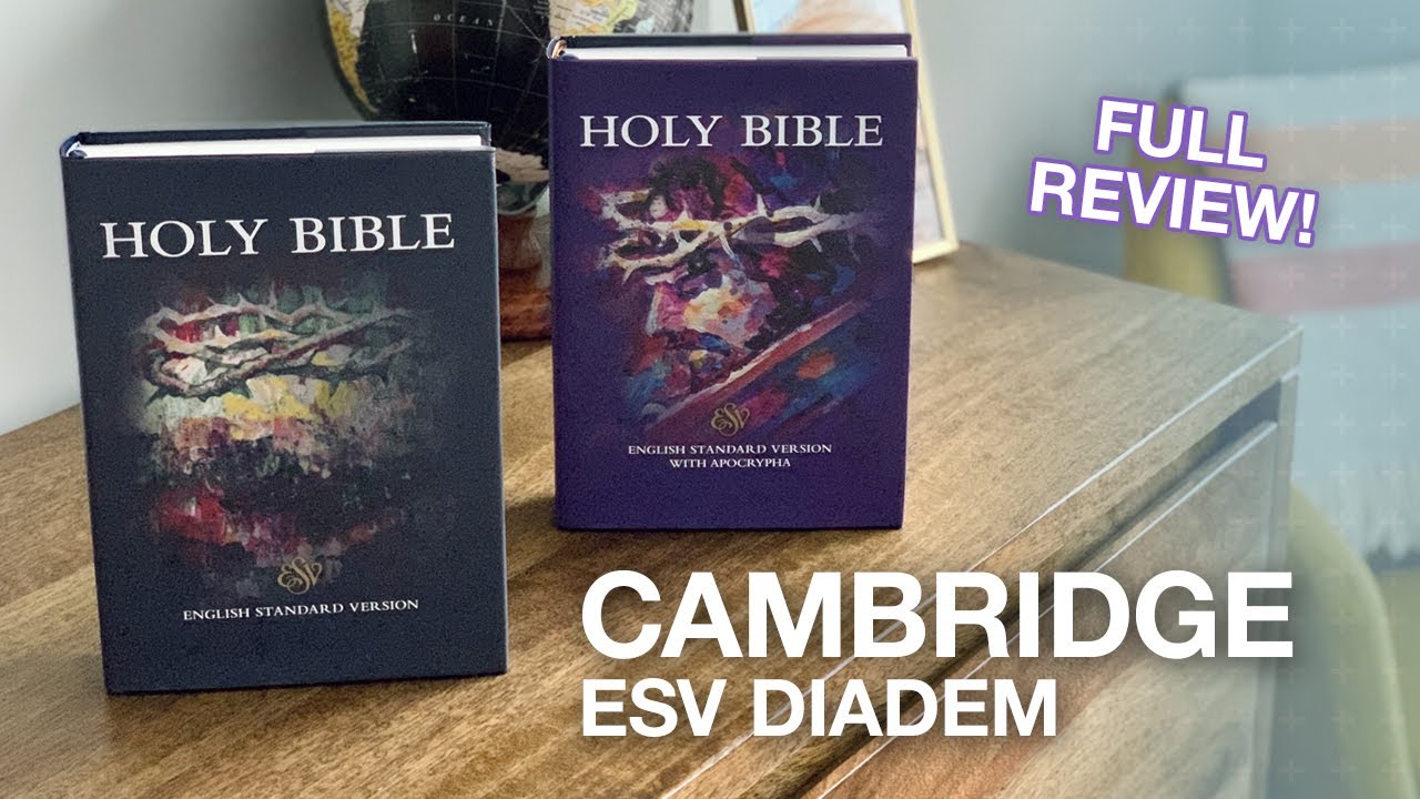 Cambridge Bibles ESV Diadem Reference Edition in HARDCOVER – Full ...