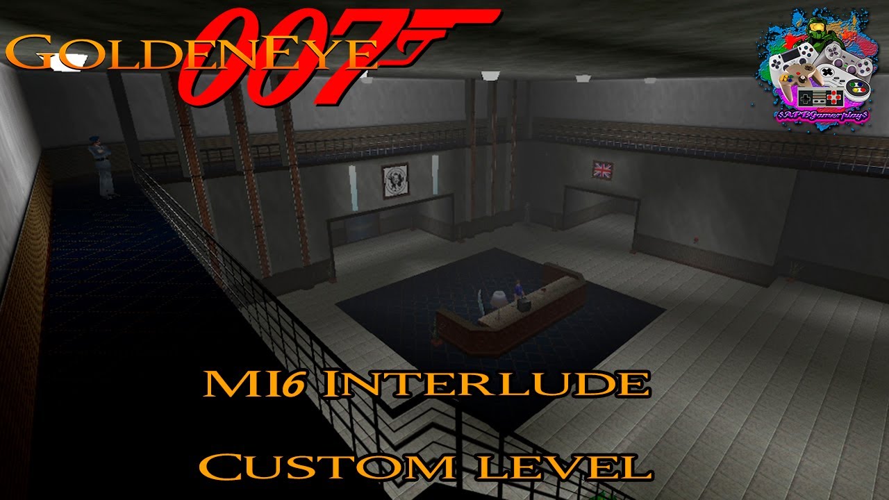 Goldeneye 007 N64 - MI6 Interlude - 00 Agent (Custom level) - YouTube