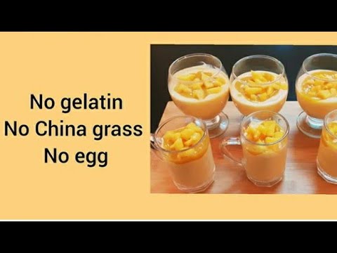 Mango Mousse- Only 3 ingredients/Mango Mousse Shots /No gelatin No ...