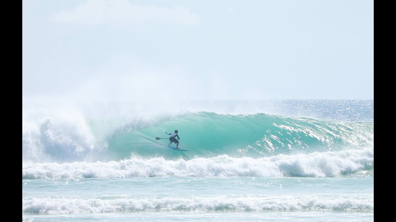 Desert Point SUP Surfing with Zane Schweitzer - YouTube