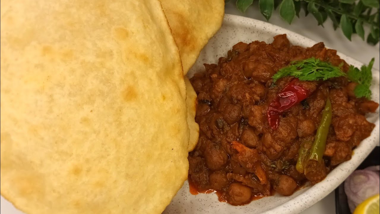Haldiram Style Chole bhature Ghar Per Banaye || Chole Bhature Recipe ...