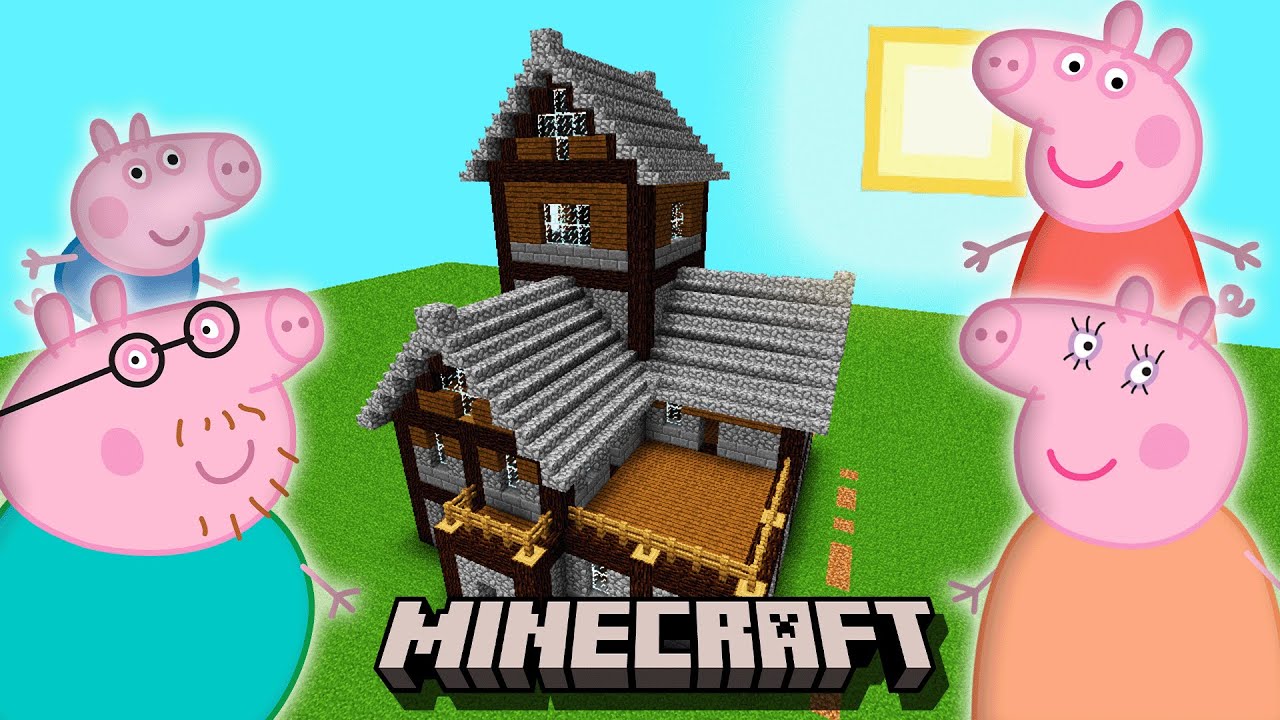 Peppa Pig Play Minecraft 34 - YouTube