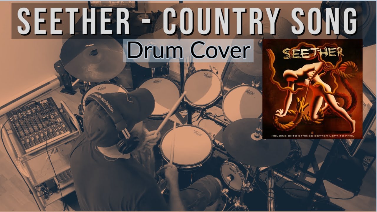 Seether - Country Song Drum Cover by Travyss Drums - YouTube