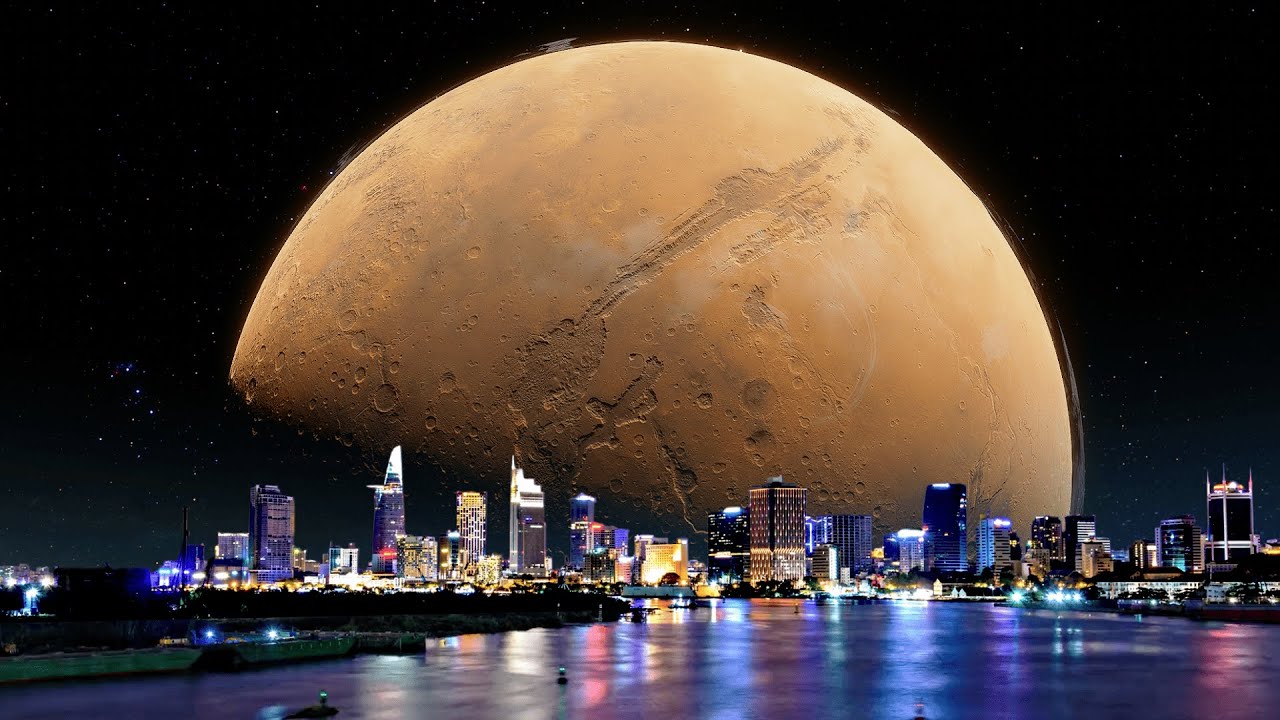 What If Mars Kept Getting Closer to Earth? (Visualization) - YouTube