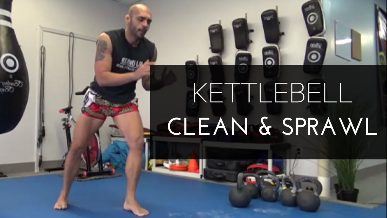 kettlebell Clean and Sprawl Workout Finisher. - YouTube