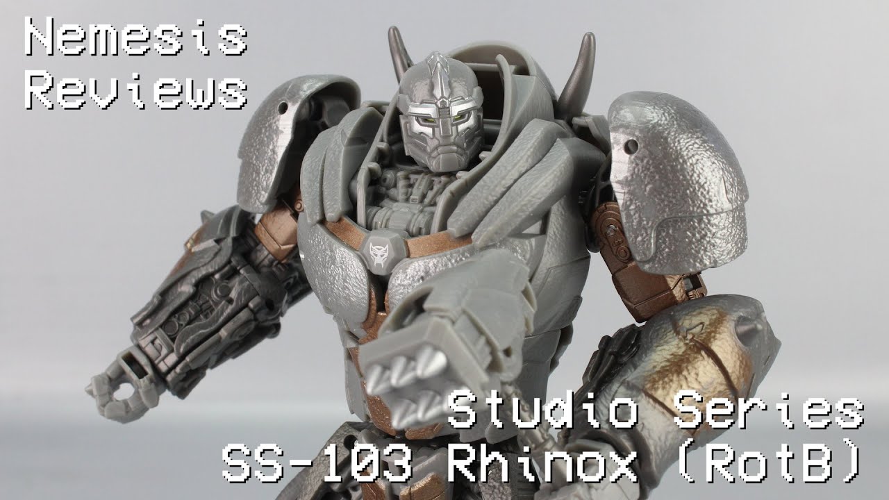 Nemesis Reviews Transformers Studio Series SS-103 Rhinox - YouTube