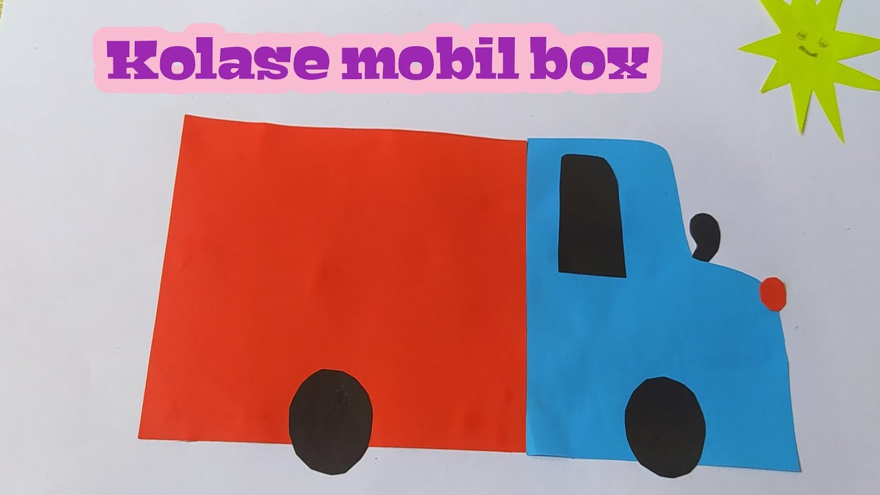 Kolase Mobil box dari kertas origami// kolase mobil - YouTube