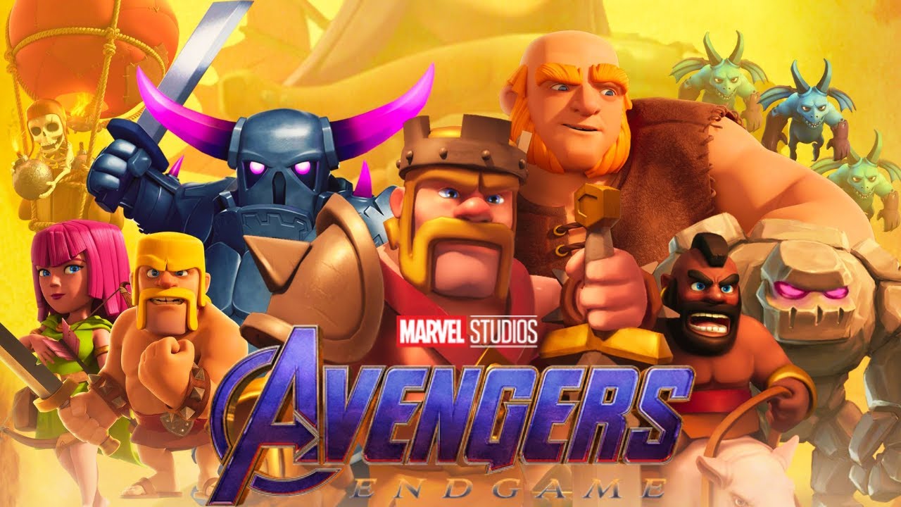 Clash Of Clans || Clash Royale - Avengers Endgame Trailer Style ...
